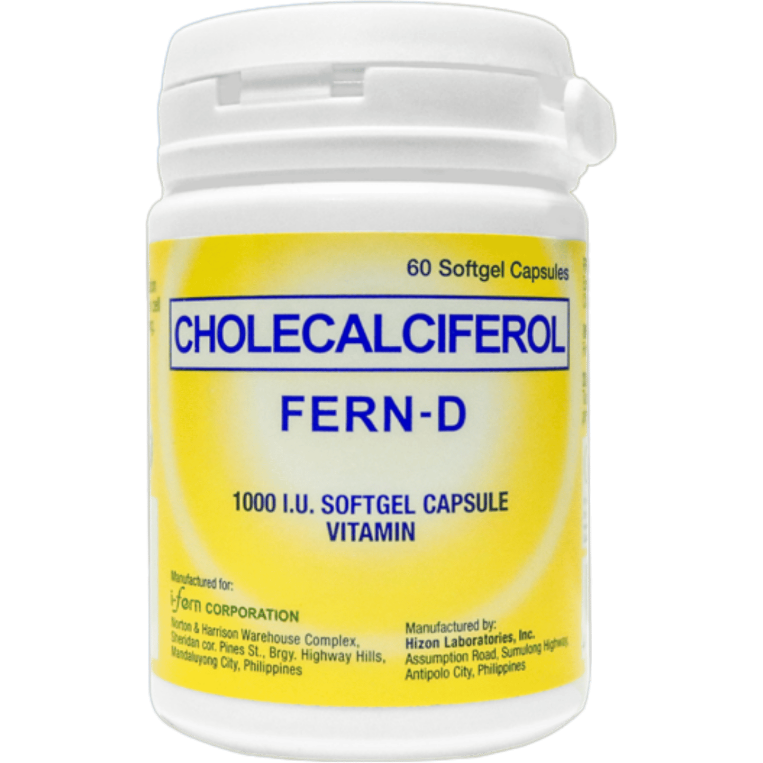 FERN-D (60 Softgels) – i-FERN ONLINE